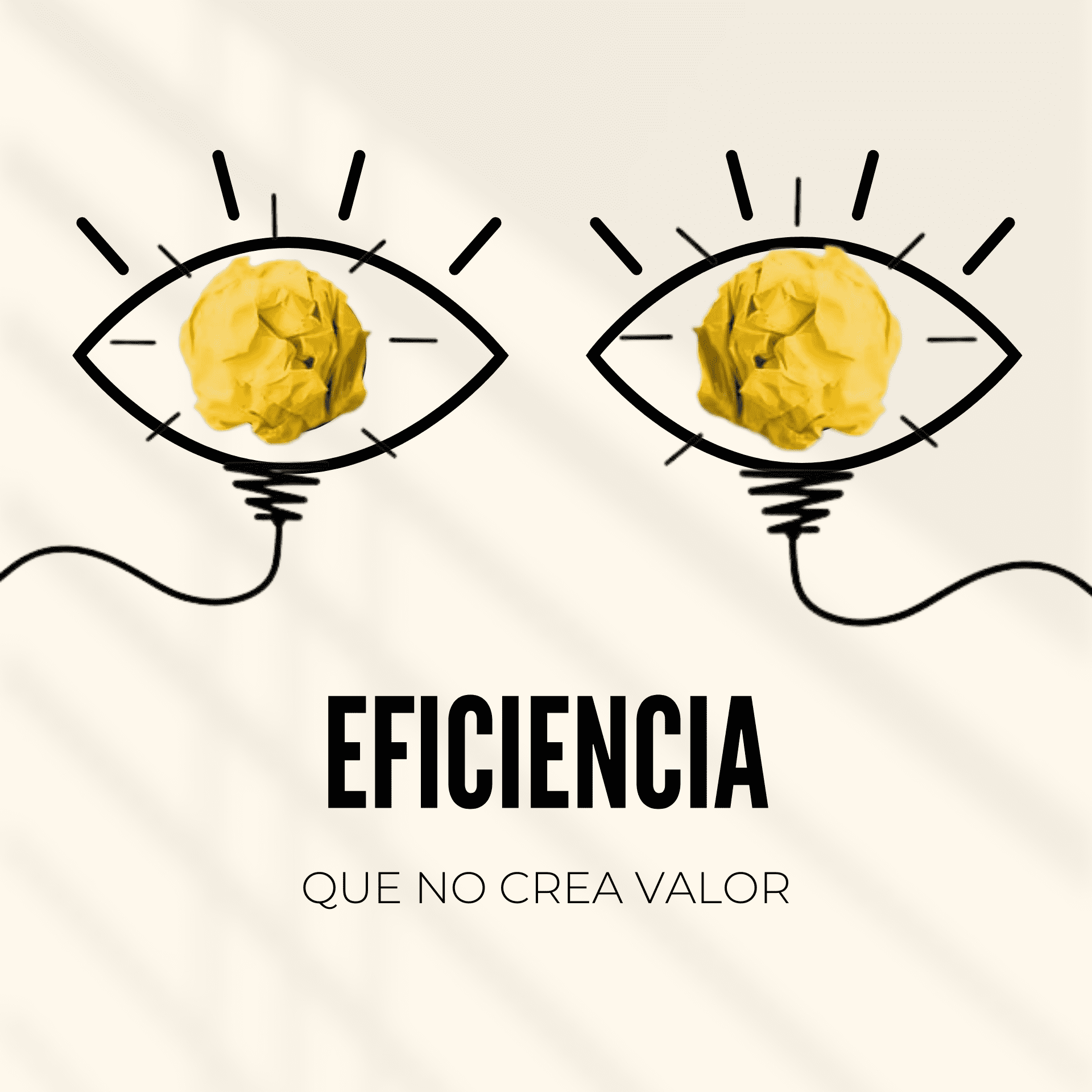 Eficiencia que no crea valor - garagemarketing.com.co